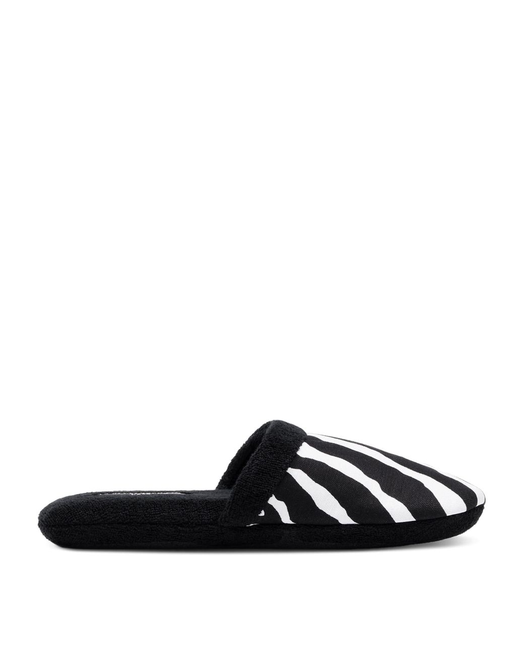 Dolce & Gabbana Zebra Print Slippers in Black for Men | Lyst UK