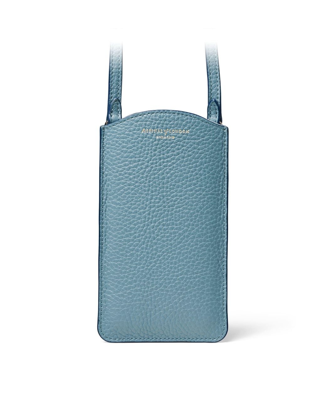 Aspinal of London Leather London Phone Case in Blue | Lyst UK