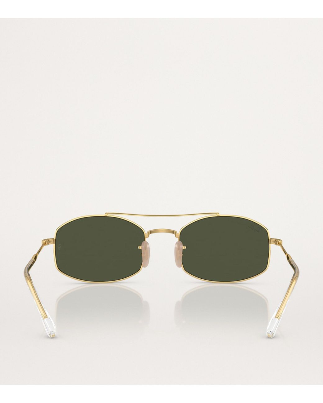Ray-Ban Metal Rb3719 Sunglasses in Green | Lyst UK