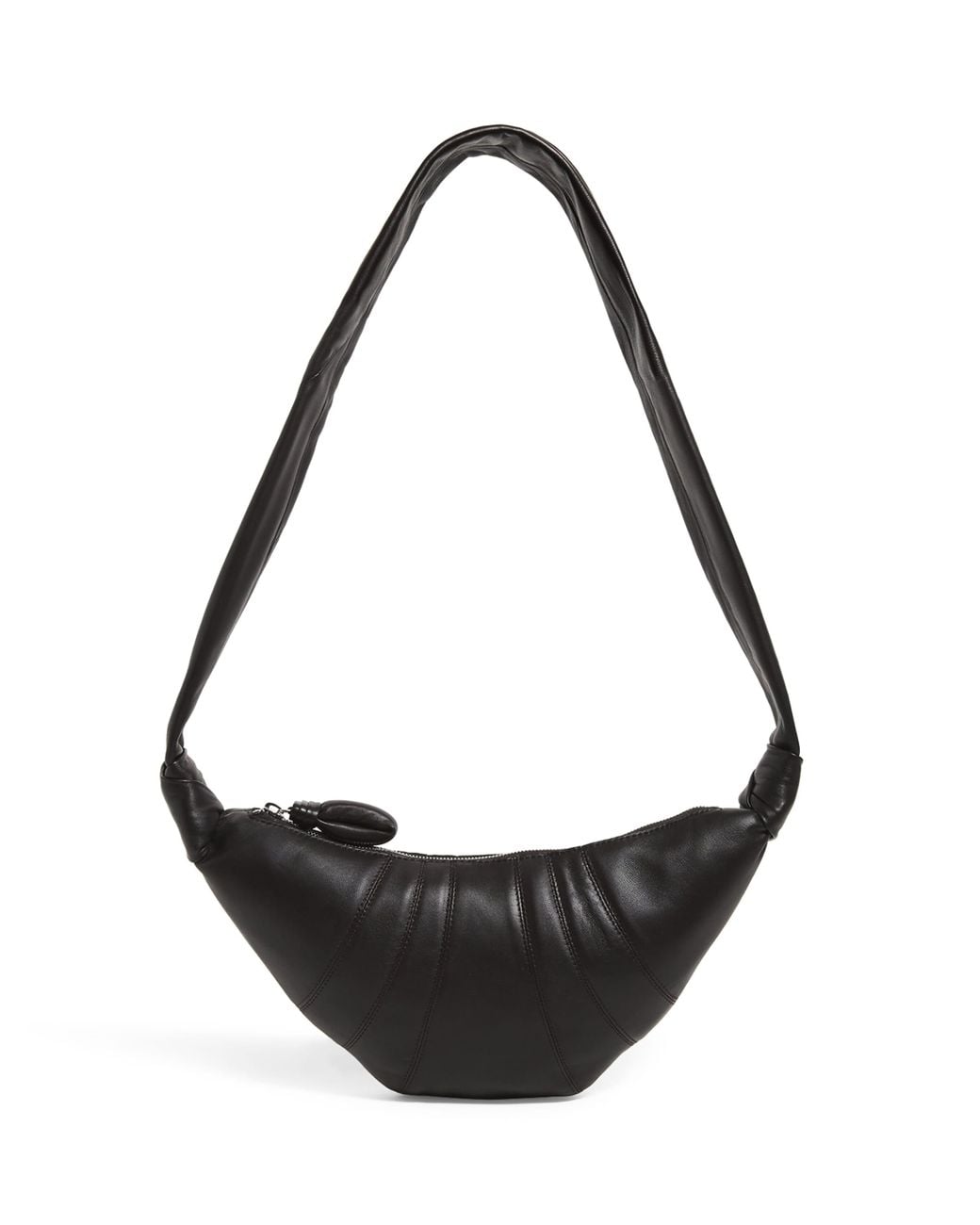Lemaire Small Nappa Leather Croissant Bag in Black for Men | Lyst UK