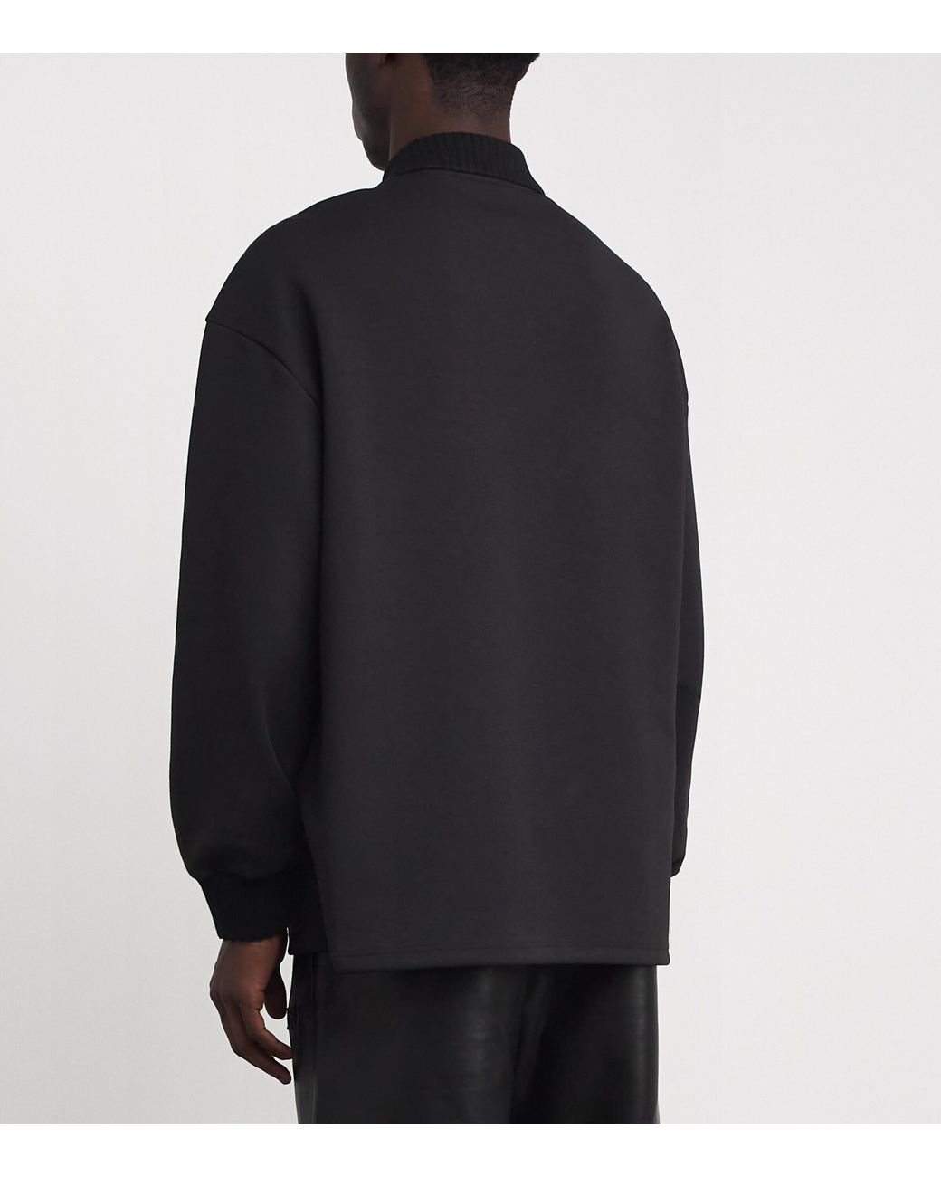 Amiri Oversized Logo Polo Shirt in Black for Men | Lyst UK