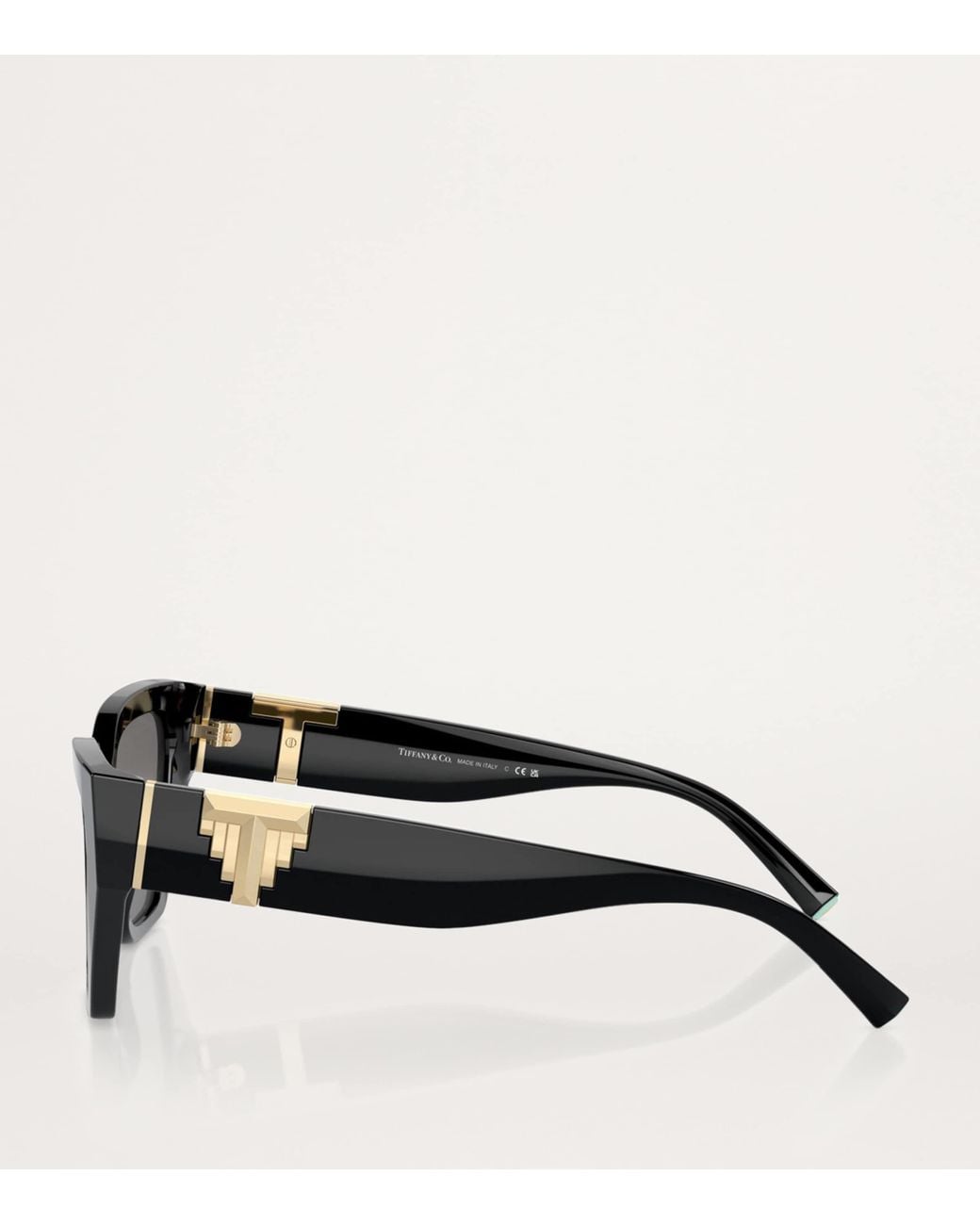 Tiffany & Co. Steel Tf4218 Sunglasses in Black | Lyst