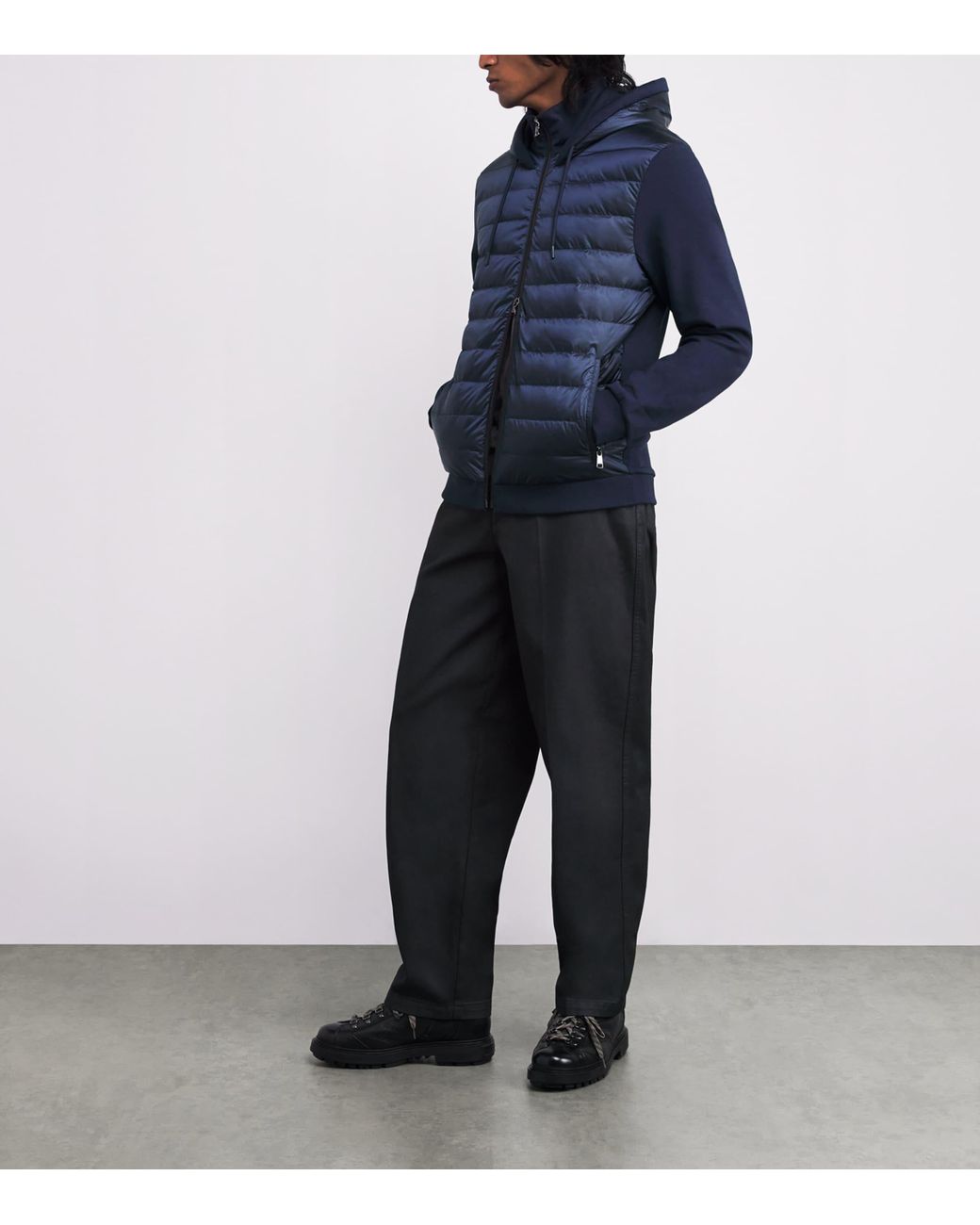 Bogner Down Hybrid Sven Padded Jacket in Blue for Men | Lyst UK