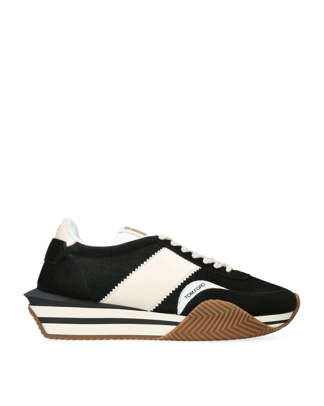 Tom Ford Suede James Runner Sneakers in Black for Men | Lyst