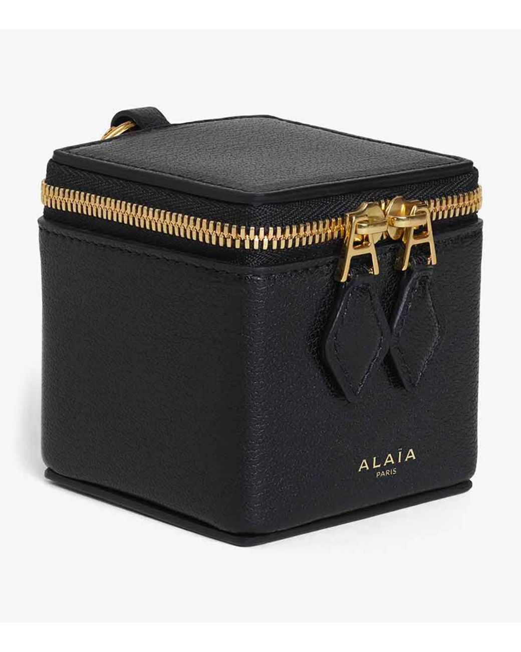 Alaïa Goatskin Square Coin Purse in Black | Lyst