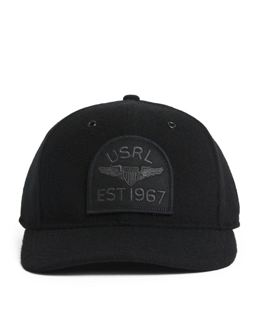 Polo Ralph Lauren Wool Insignia Cap in Black for Men | Lyst UK