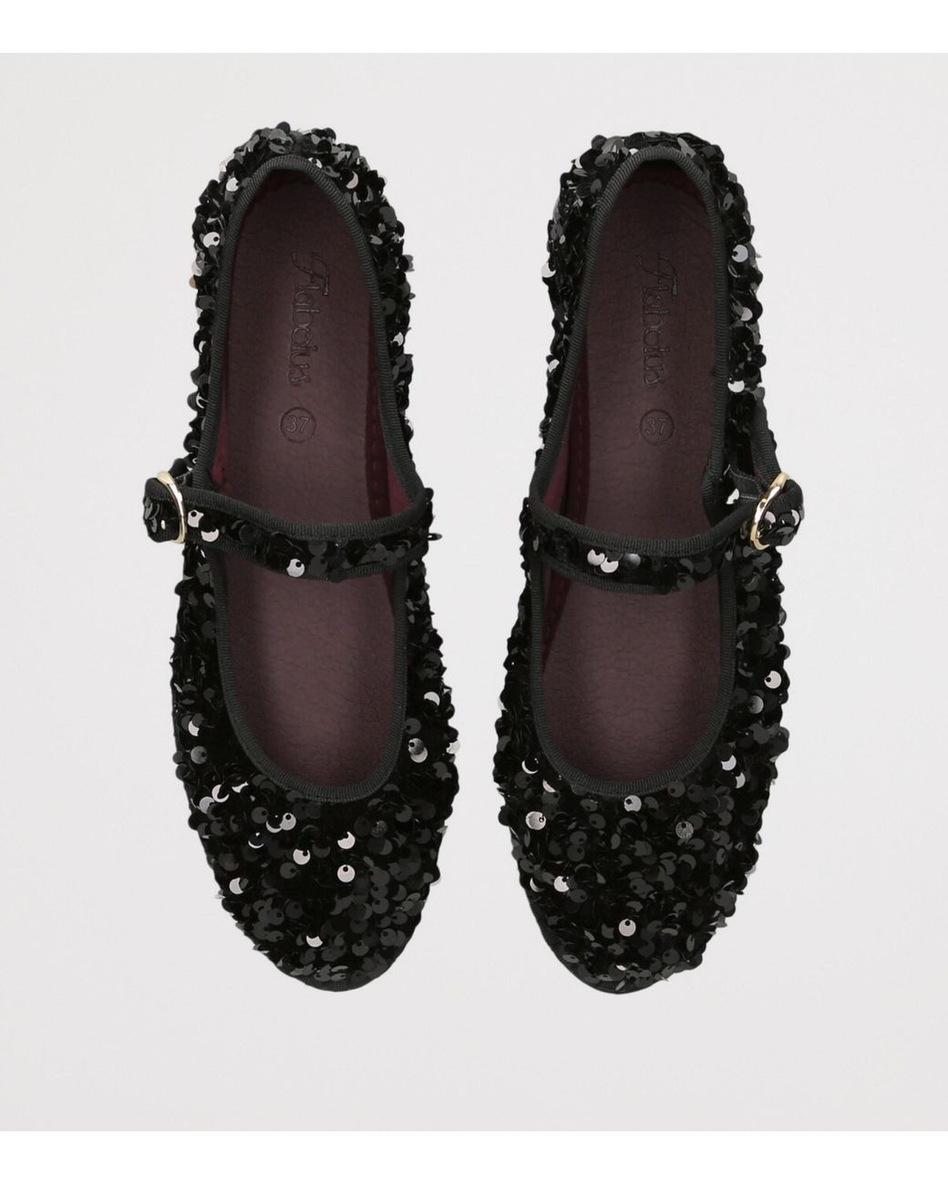 Flabelus The Little Prince Mary Jane Flats in Black | Lyst