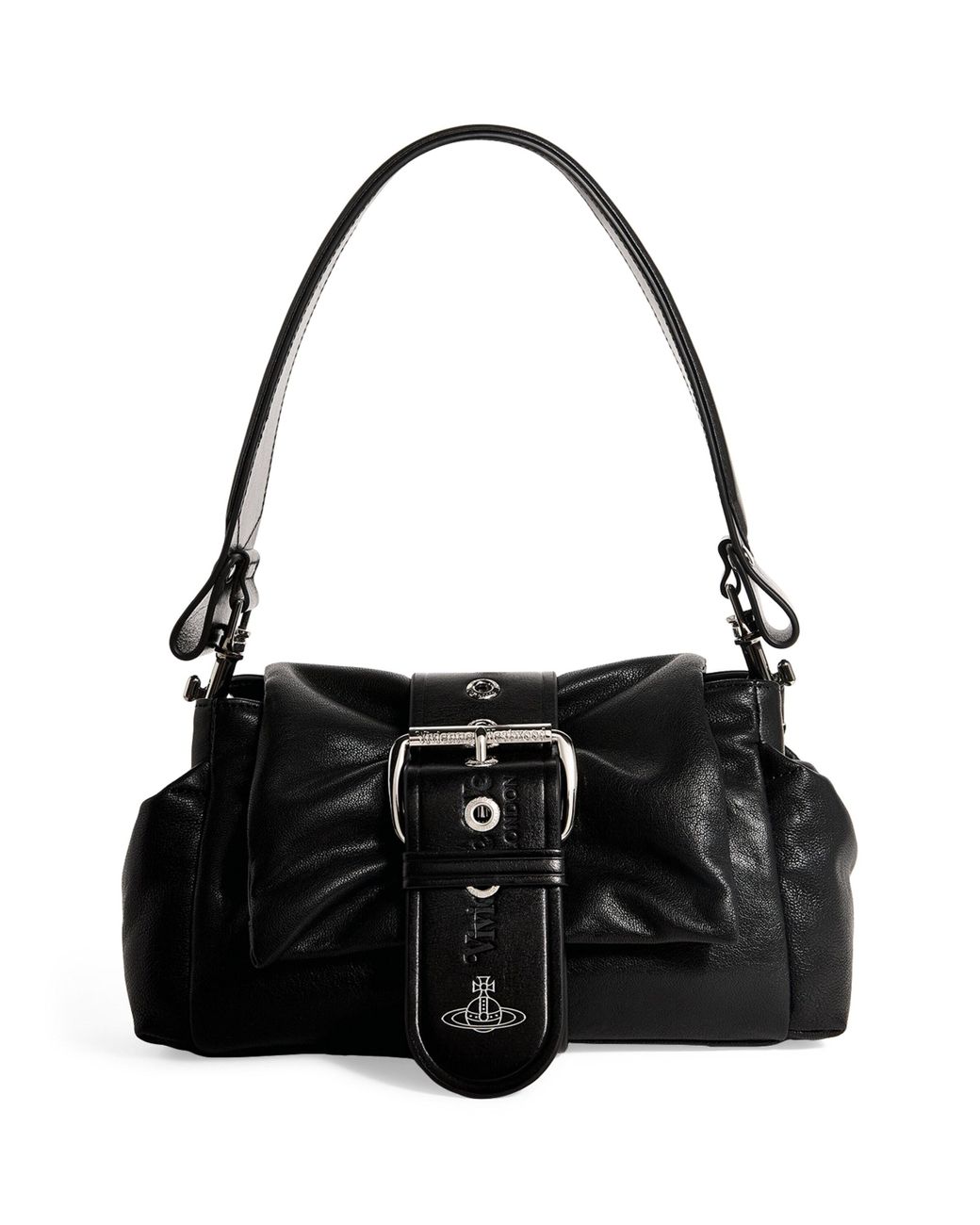 Vivienne Westwood Leather Hazel Treasure Top-Handle Bag in Black | Lyst