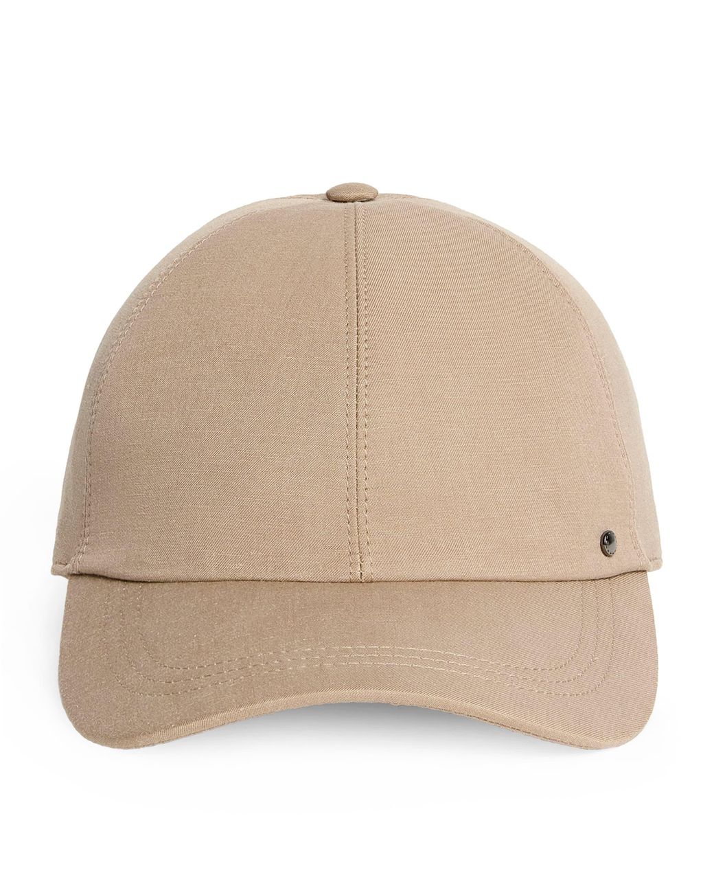 Canali Linen-Silk Baseball Cap in Natural for Men | Lyst UK