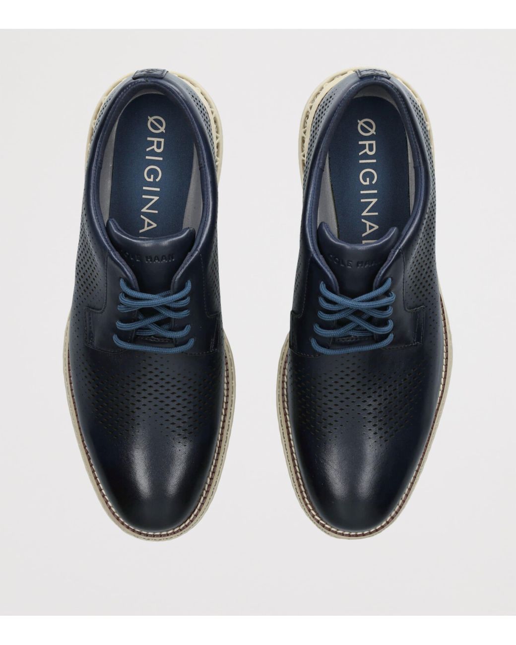 Cole Haan Leather Øriginalgrand Skyweave Oxford Sneakers in Blue for ...