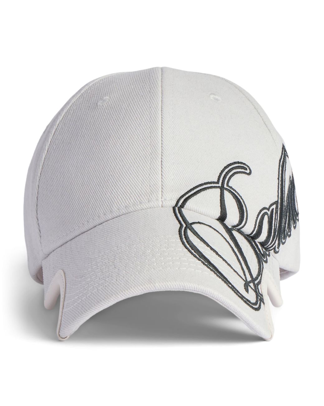 Balenciaga Cursive Logo Baseball Cap in Grey for Men | Lyst UK