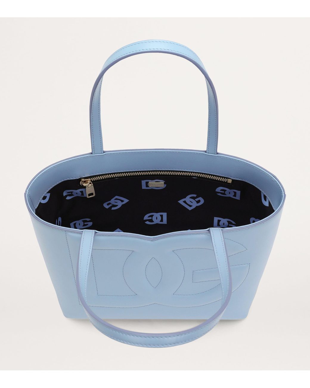 Dolce & Gabbana Bag Dg Logo Type Shopper in Blue | Lyst