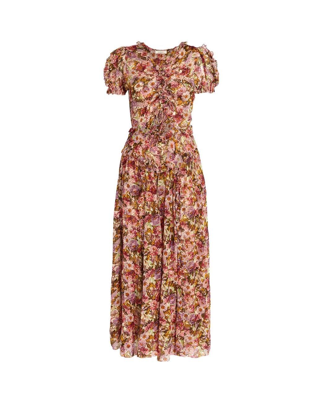 Doen Dôen Silk Esmerelda Midi Dress | Lyst UK