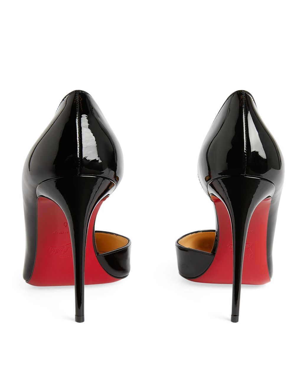 Christian Louboutin Iriza Patent Pumps 100 in Black | Lyst UK