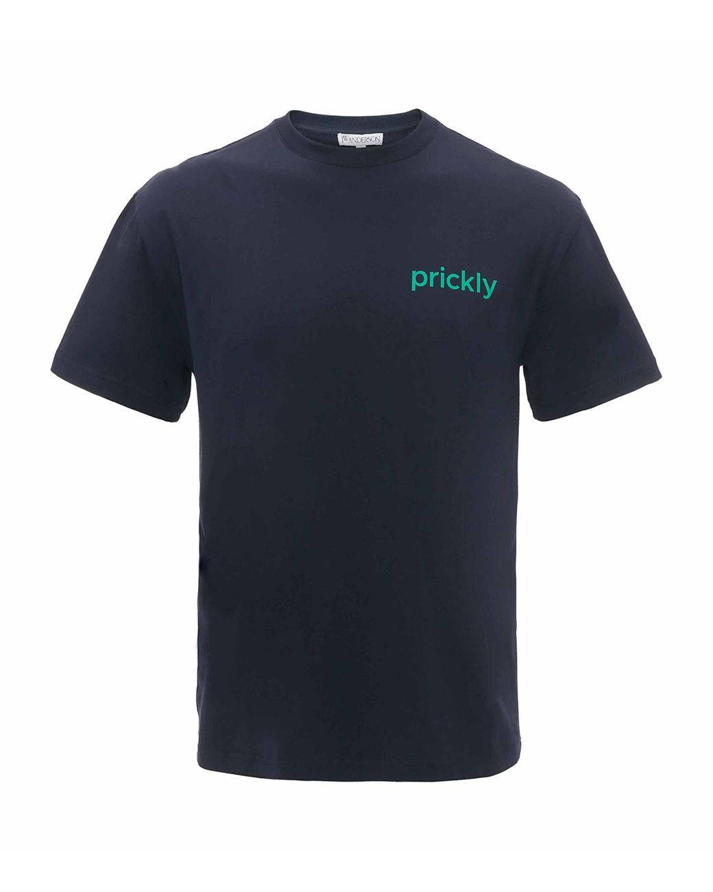 JW Anderson Cotton Prickly-Logo T-Shirt in Blue for Men | Lyst