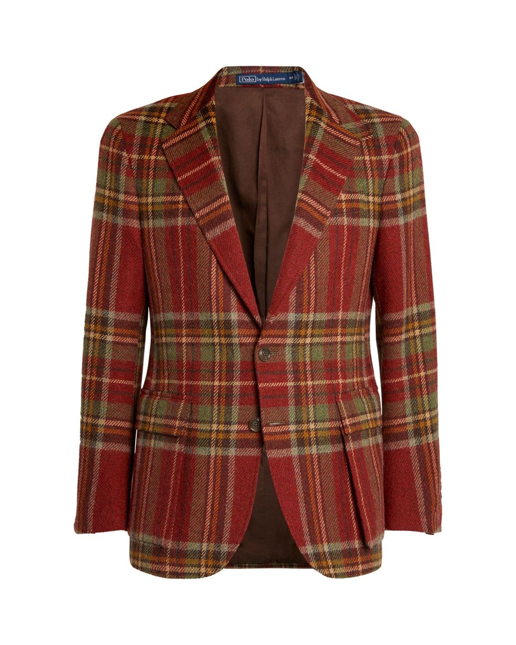Polo Ralph Lauren Tweed Tartan Rl67 Blazer in Red for Men | Lyst Canada