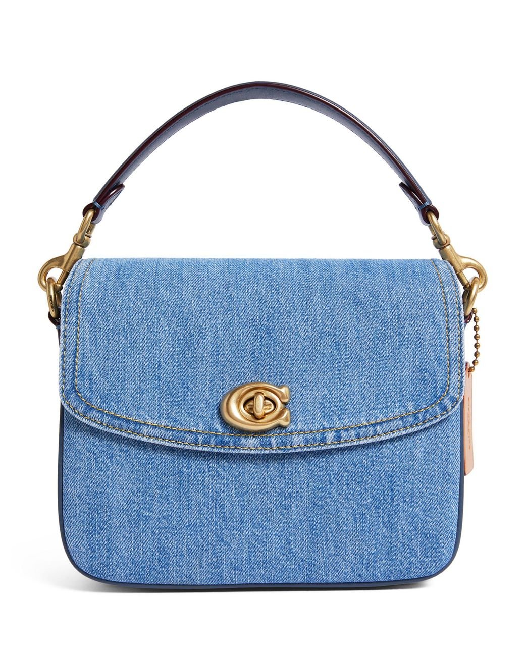 COACH Denim Cassie Cross-body Bag in Blue | Lyst