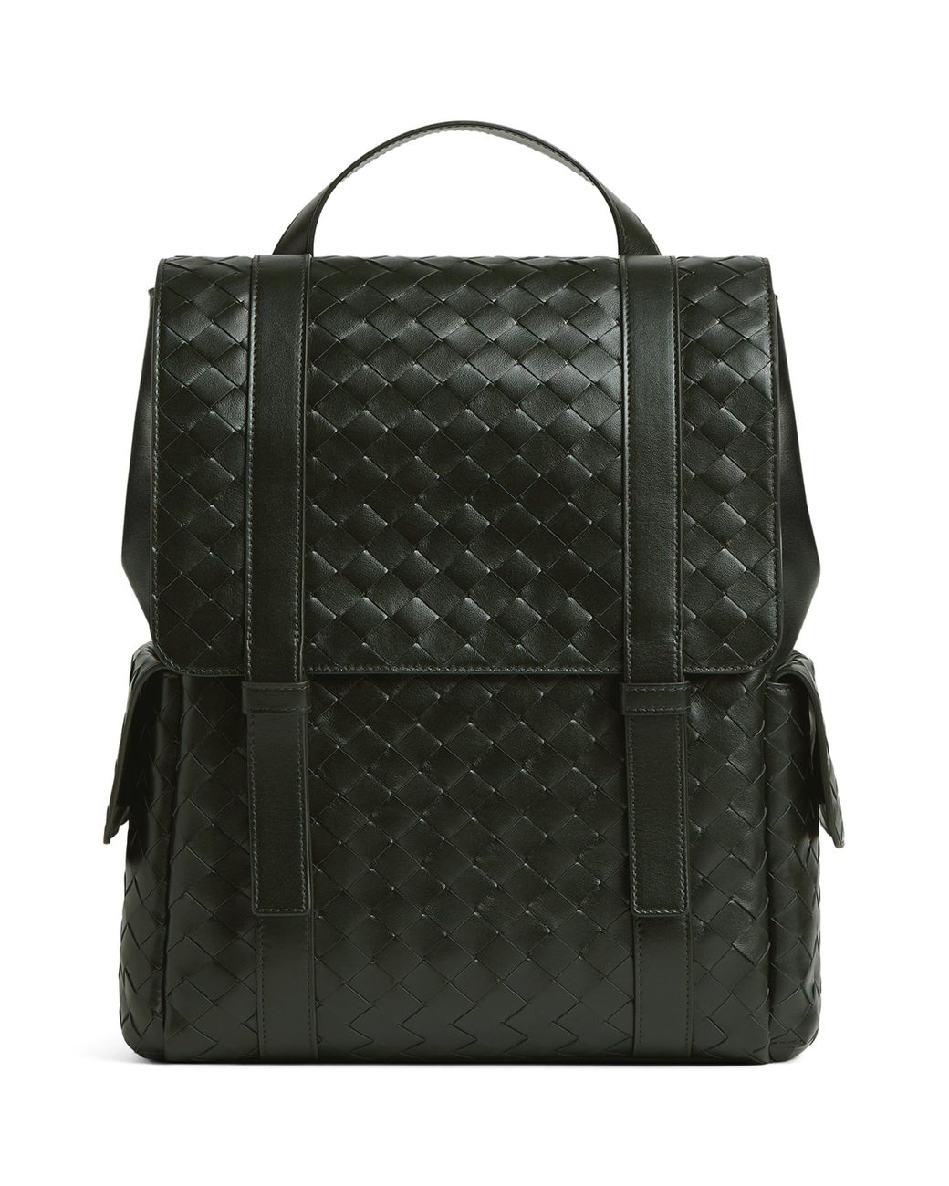 Bottega Veneta Intrecciato Back-To-School Backpack in Green for Men | Lyst