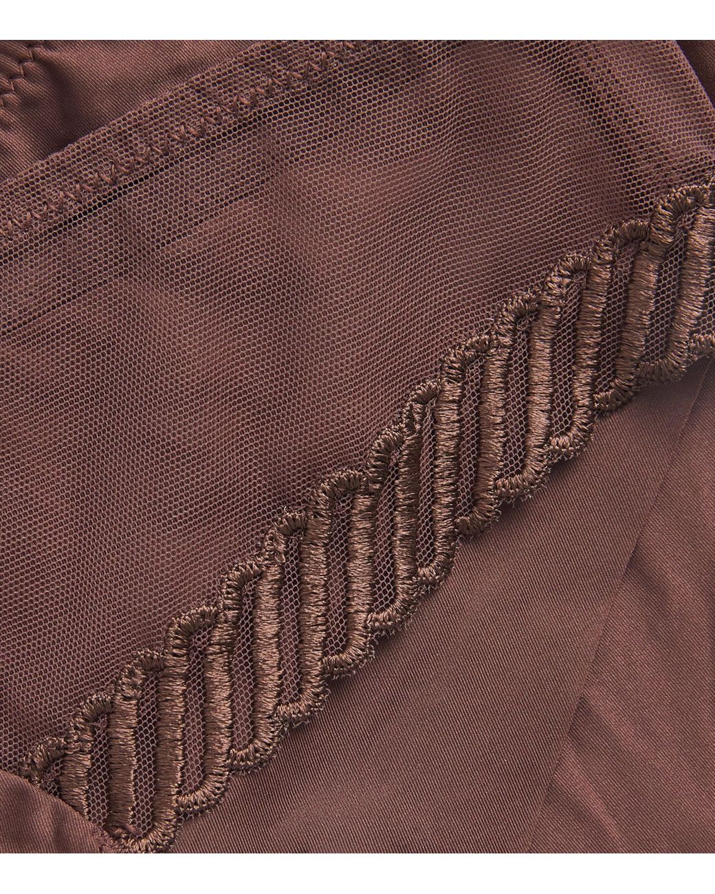 Aubade Sheer Emotion Brazilian Briefs in Brown | Lyst