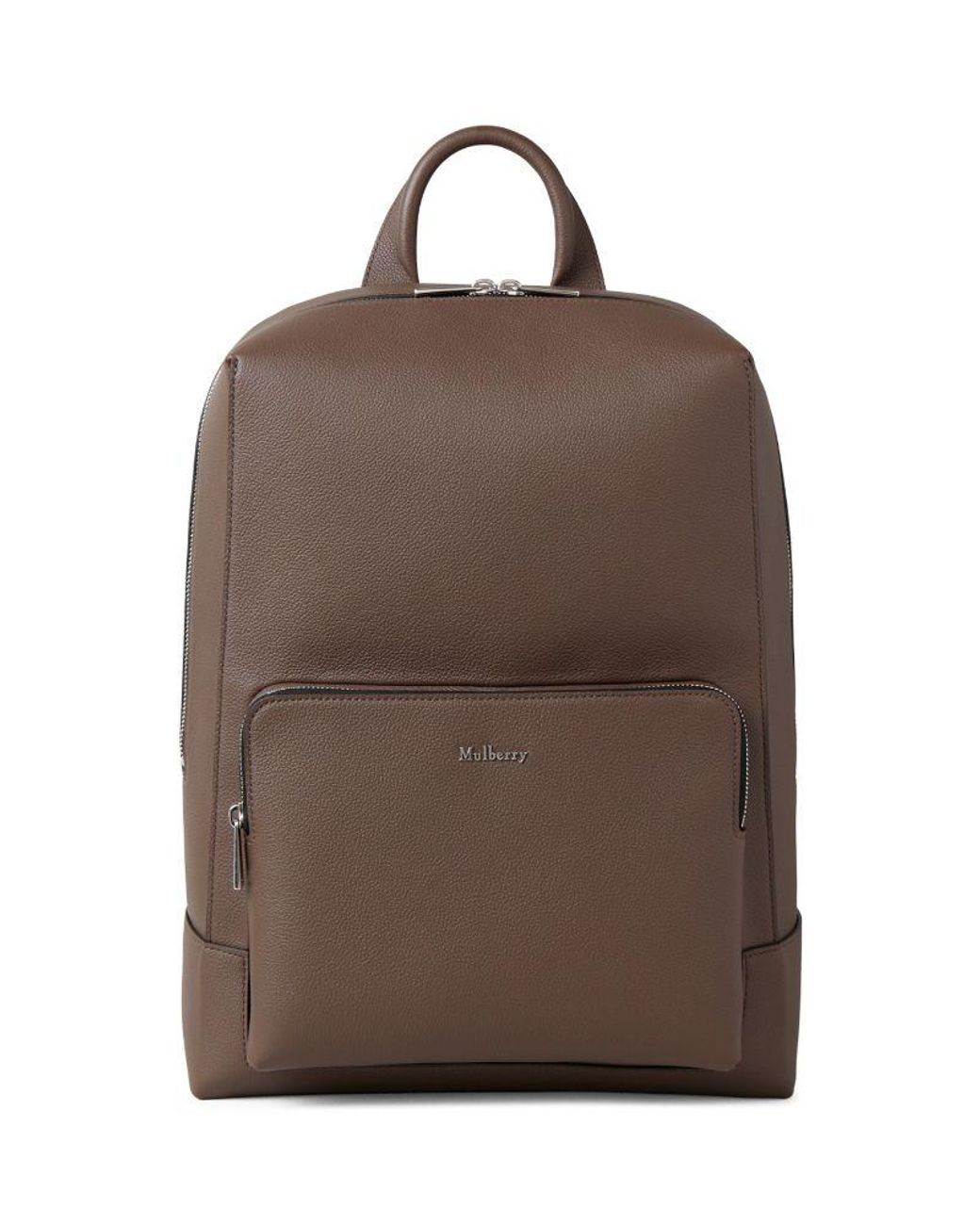 Mulberry Leather Farringdon Backpack in Brown for Men | Lyst