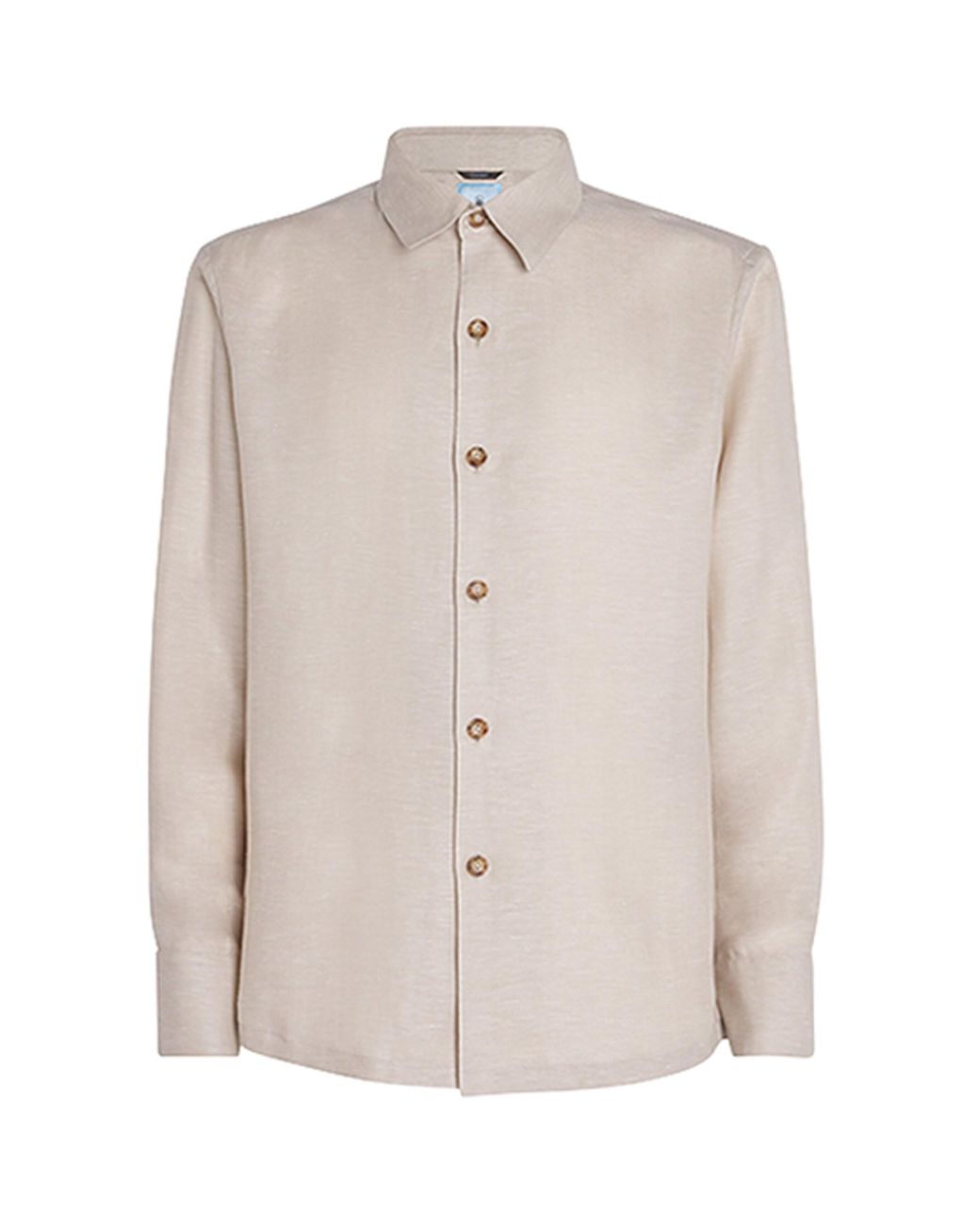 Colombo Cashmere-Linen Shirt in White for Men | Lyst UK