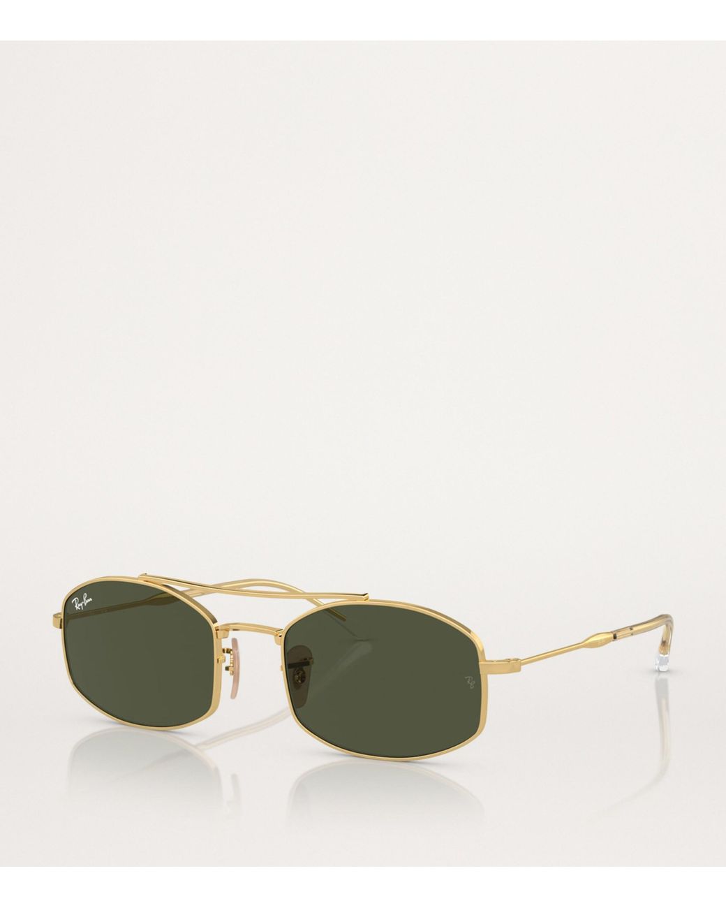Ray-Ban Metal Rb3719 Sunglasses in Green | Lyst UK
