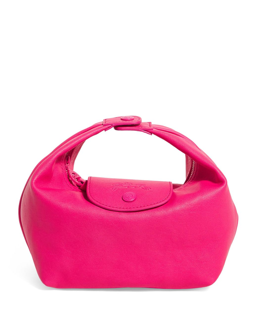 Longchamp Extra Small Leather Le Pliage Xtra Top-Handle Bag in Pink ...