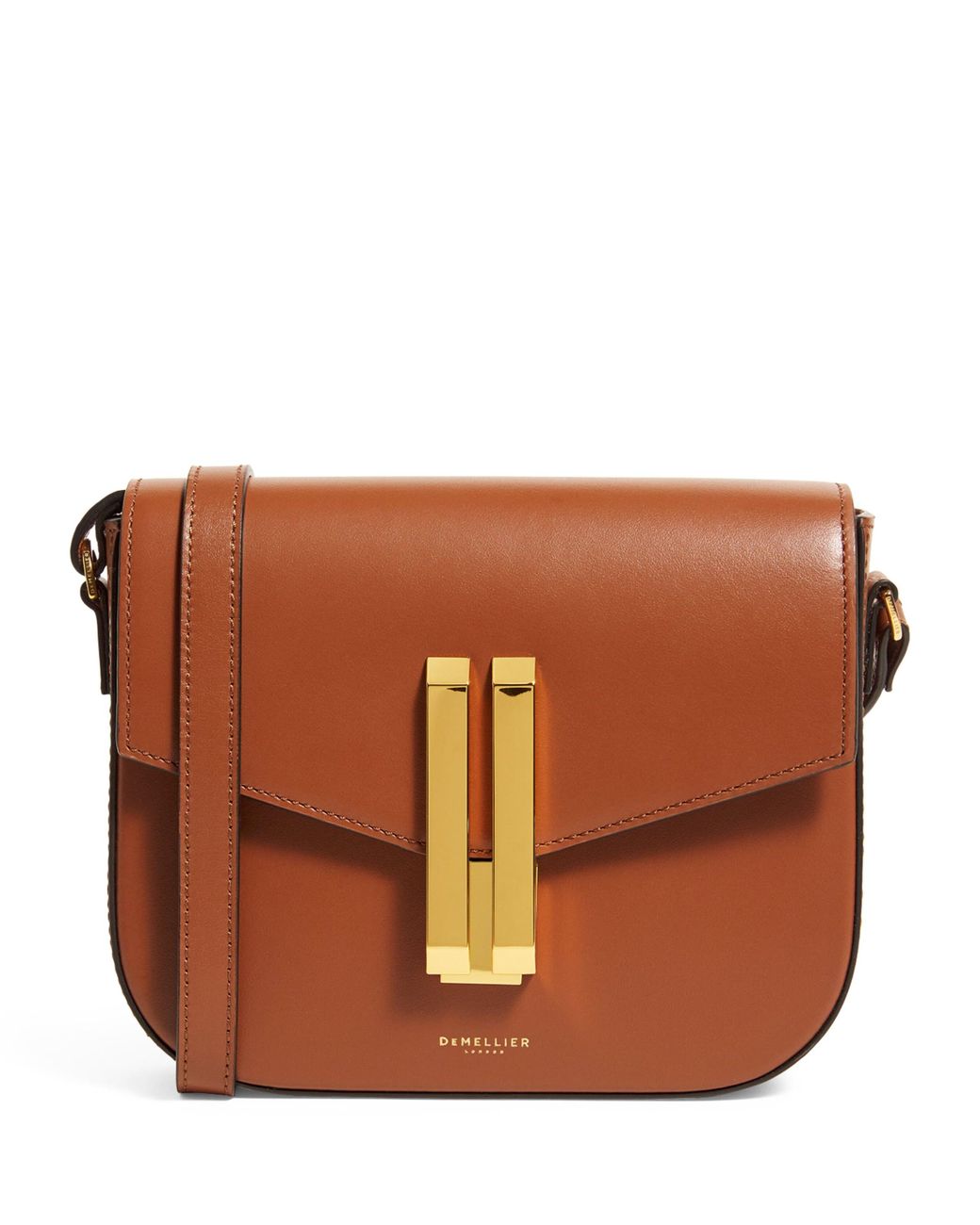 DeMellier Small Leather Vancouver Cross-Body Bag in Brown | Lyst UK