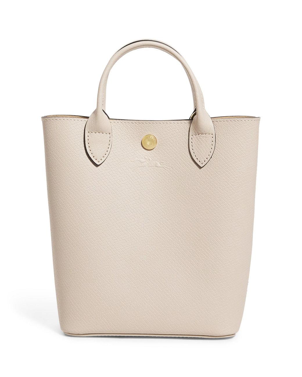Longchamp Extra-Small Leather Épure Tote Bag in Natural | Lyst UK