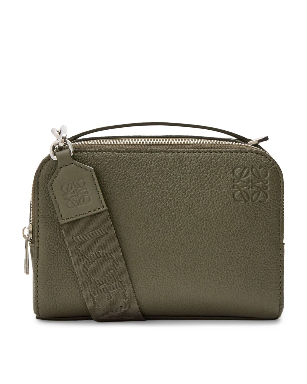 Loewe Leather Essential Camera Bag in Green | Lyst
