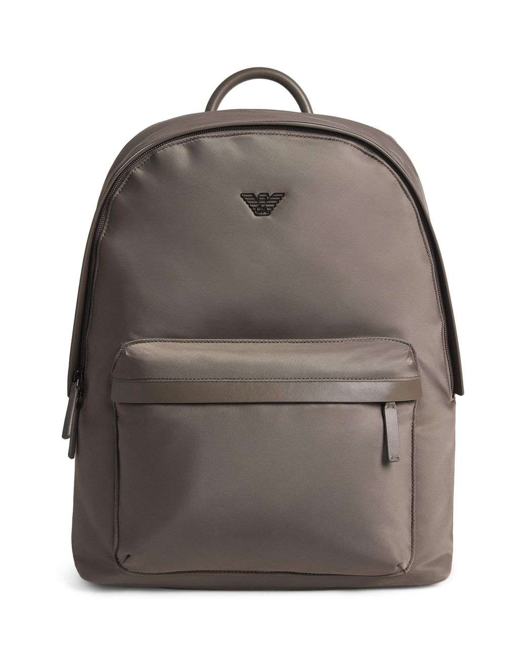 Emporio Armani Logo Backpack in Grey for Men | Lyst UK