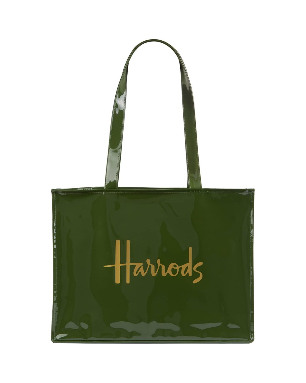 Harrods Logo Tote Bag in Green | Lyst