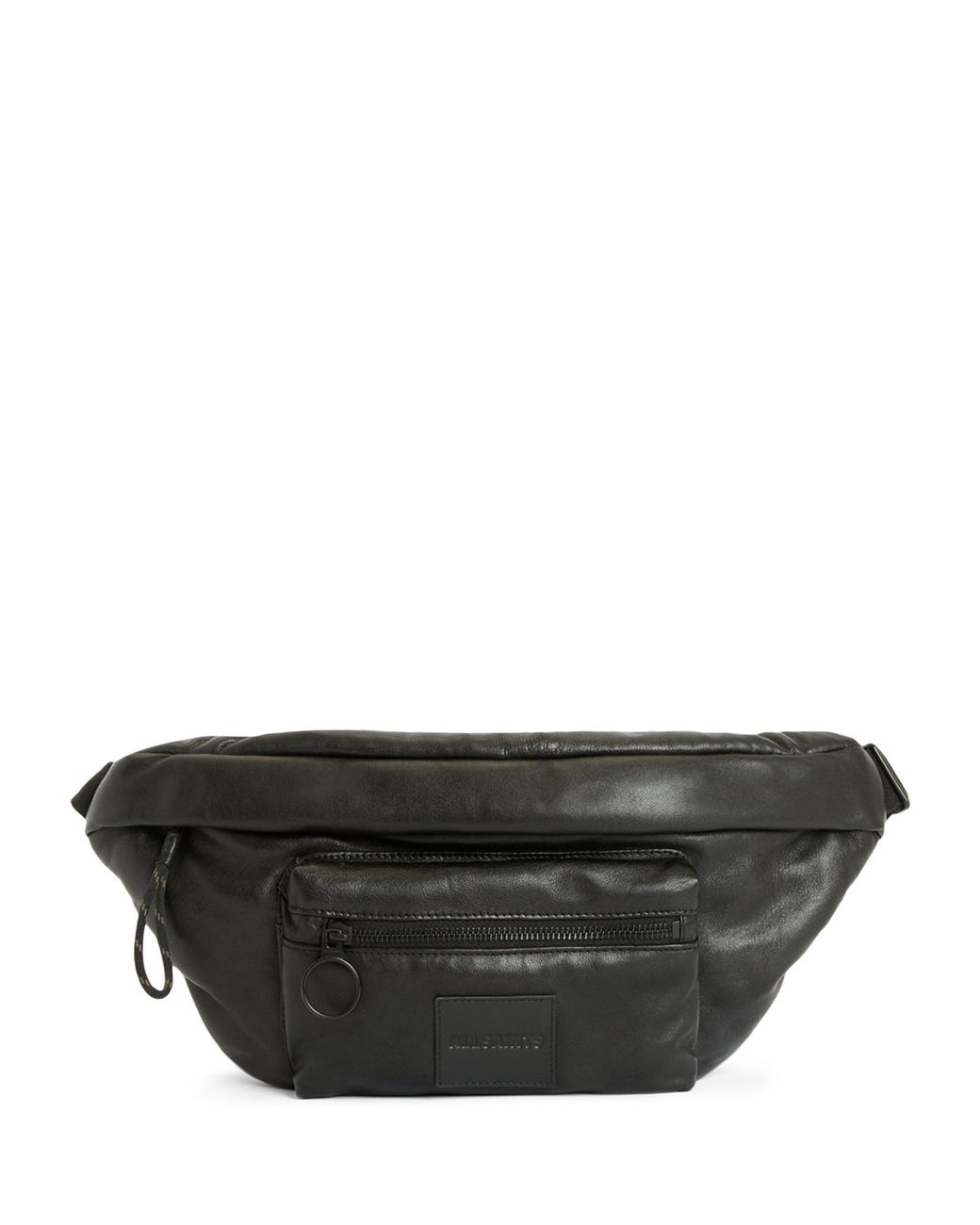 AllSaints Leather Ronin Belt Bag in Black for Men | Lyst