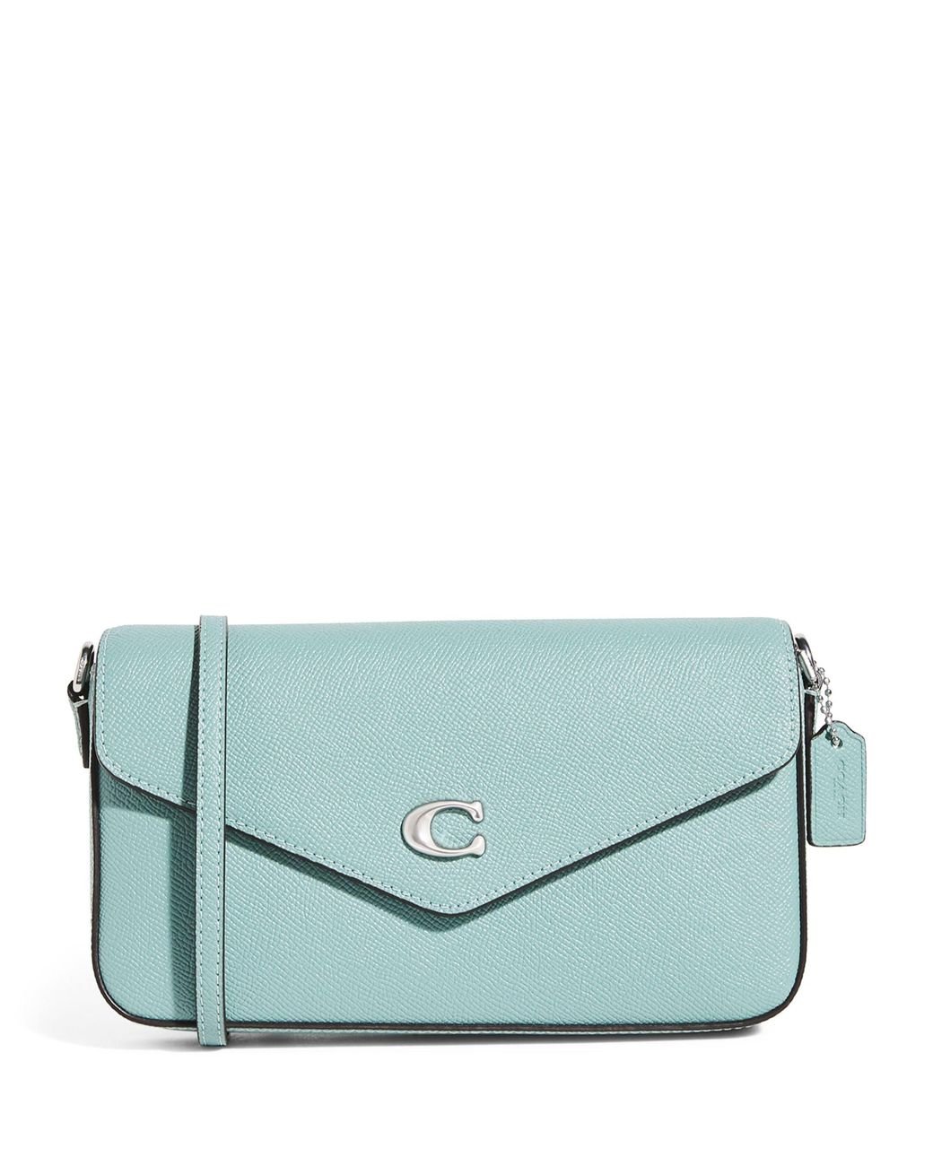 COACH Leather Wyn Cross-Body Bag in Blue | Lyst