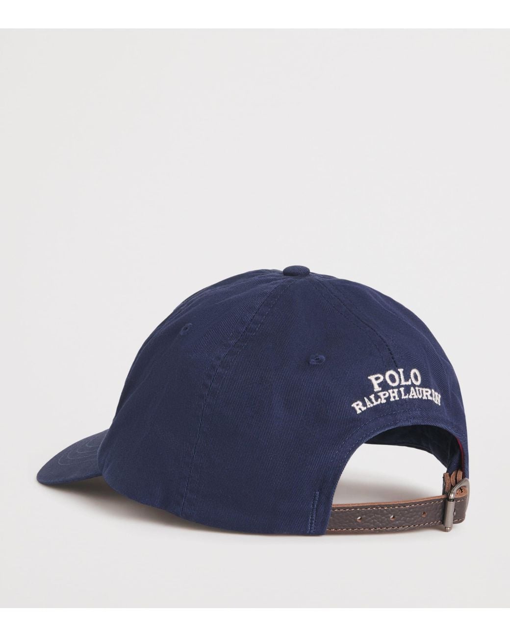 Polo Ralph Lauren Cotton Polo Bear Baseball Cap in Blue for Men | Lyst