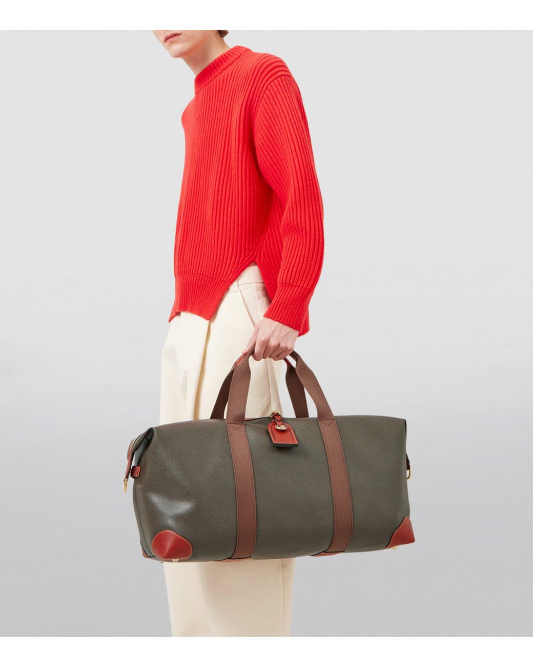 Mulberry Medium Clipper Holdall in Brown for Men | Lyst