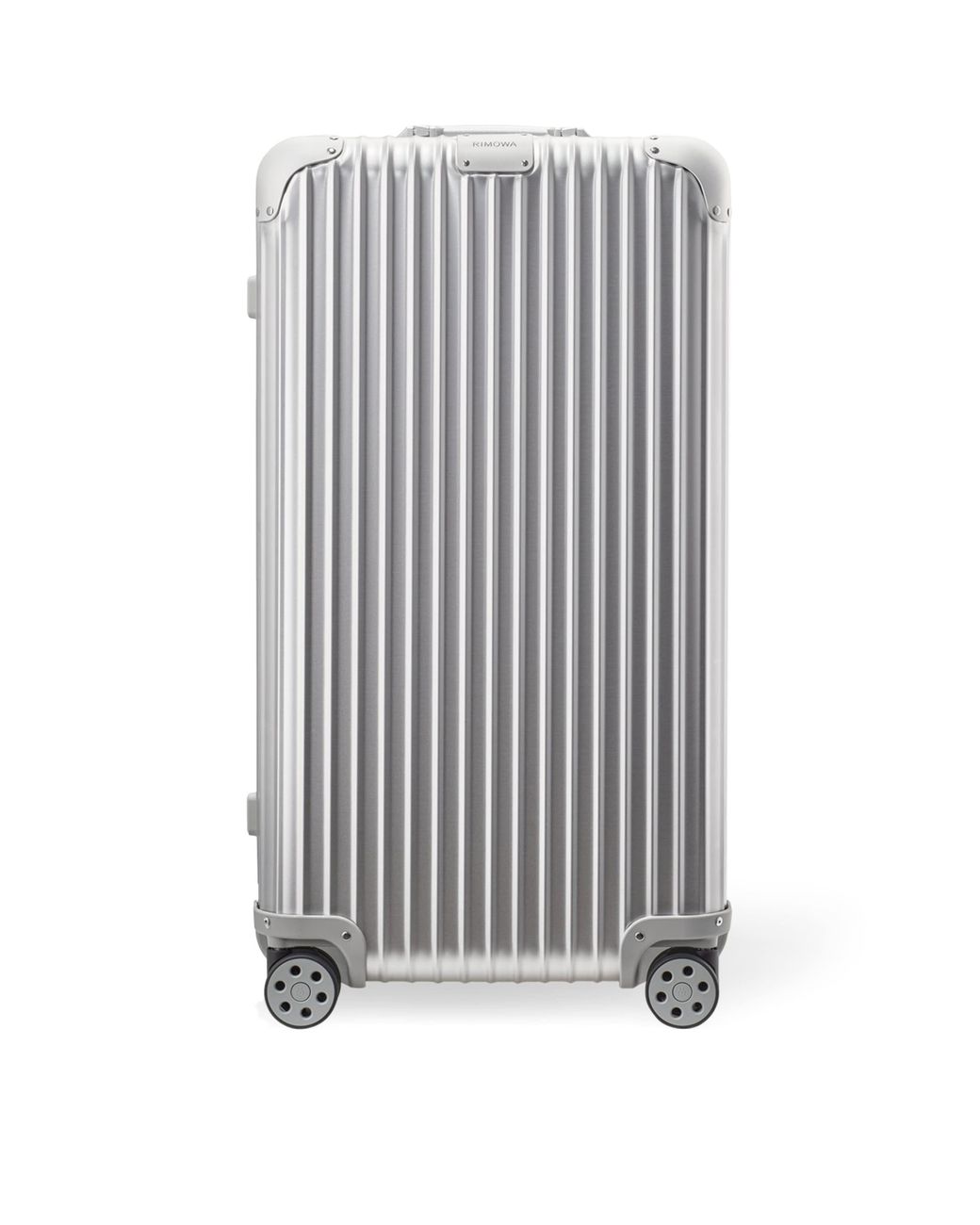 RIMOWA Extra Large Original Trunk Suitcase in Gray for Men | Lyst