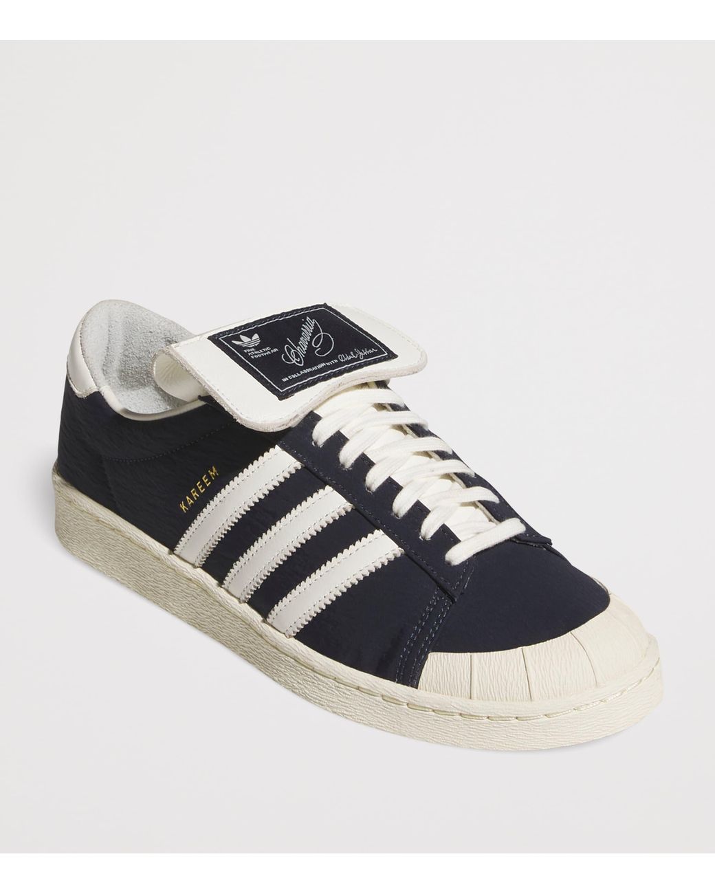 Willy Chavarria X Adidas Originals Leather Jabbar Sneakers in Blue for ...