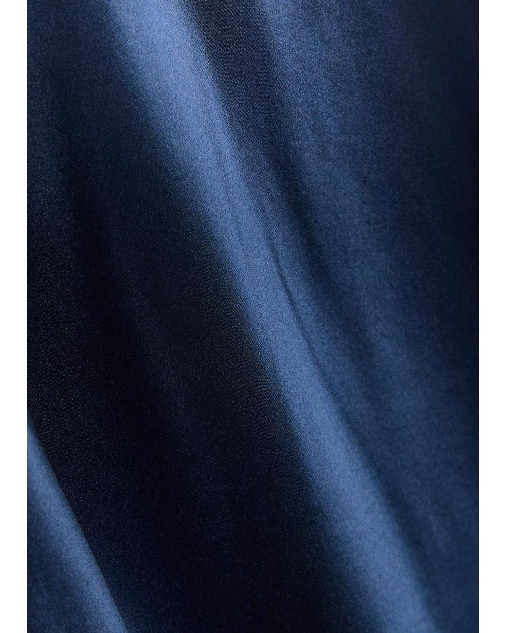 Reformation Saskia Silk Top in Blue | Lyst