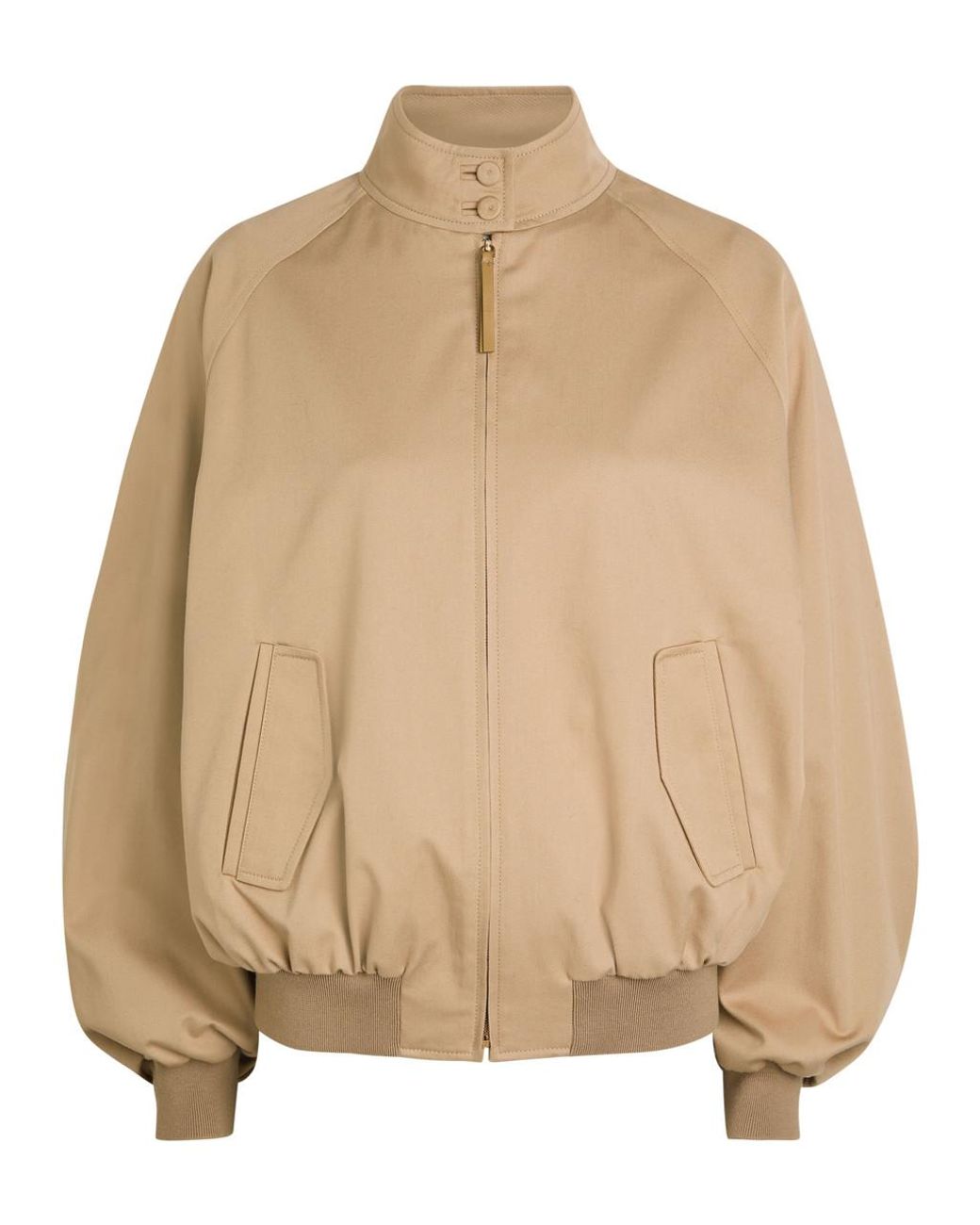 Gabriela Hearst Wynne Cotton Jacket in Natural | Lyst UK