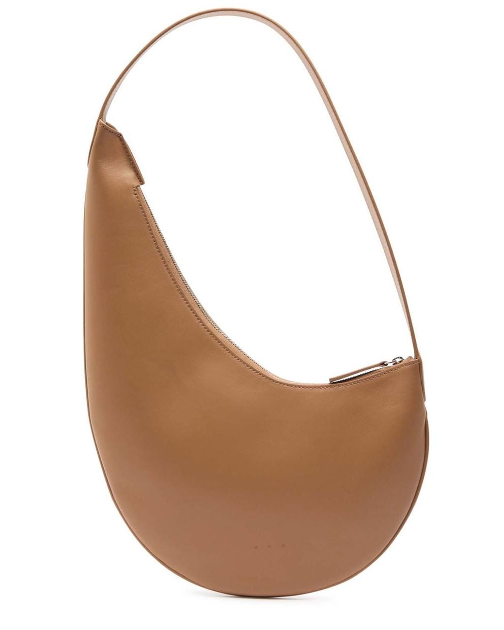 Aesther Ekme Lune Mini Leather Shoulder Bag in Brown | Lyst