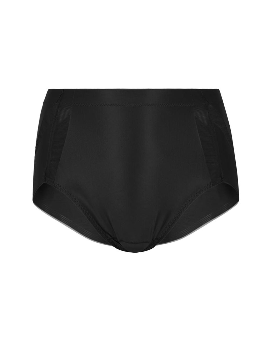 Spanx Booty Lifting Satin Briefs in Black | Lyst