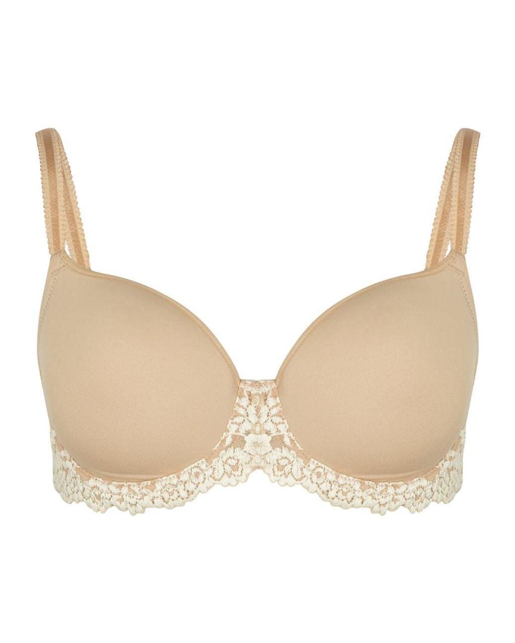 Wacoal Embrace Contour Bra in Natural | Lyst