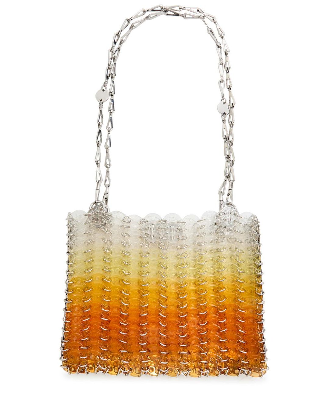 Rabanne 1969 Degradé Nano Resin Shoulder Bag in Orange | Lyst