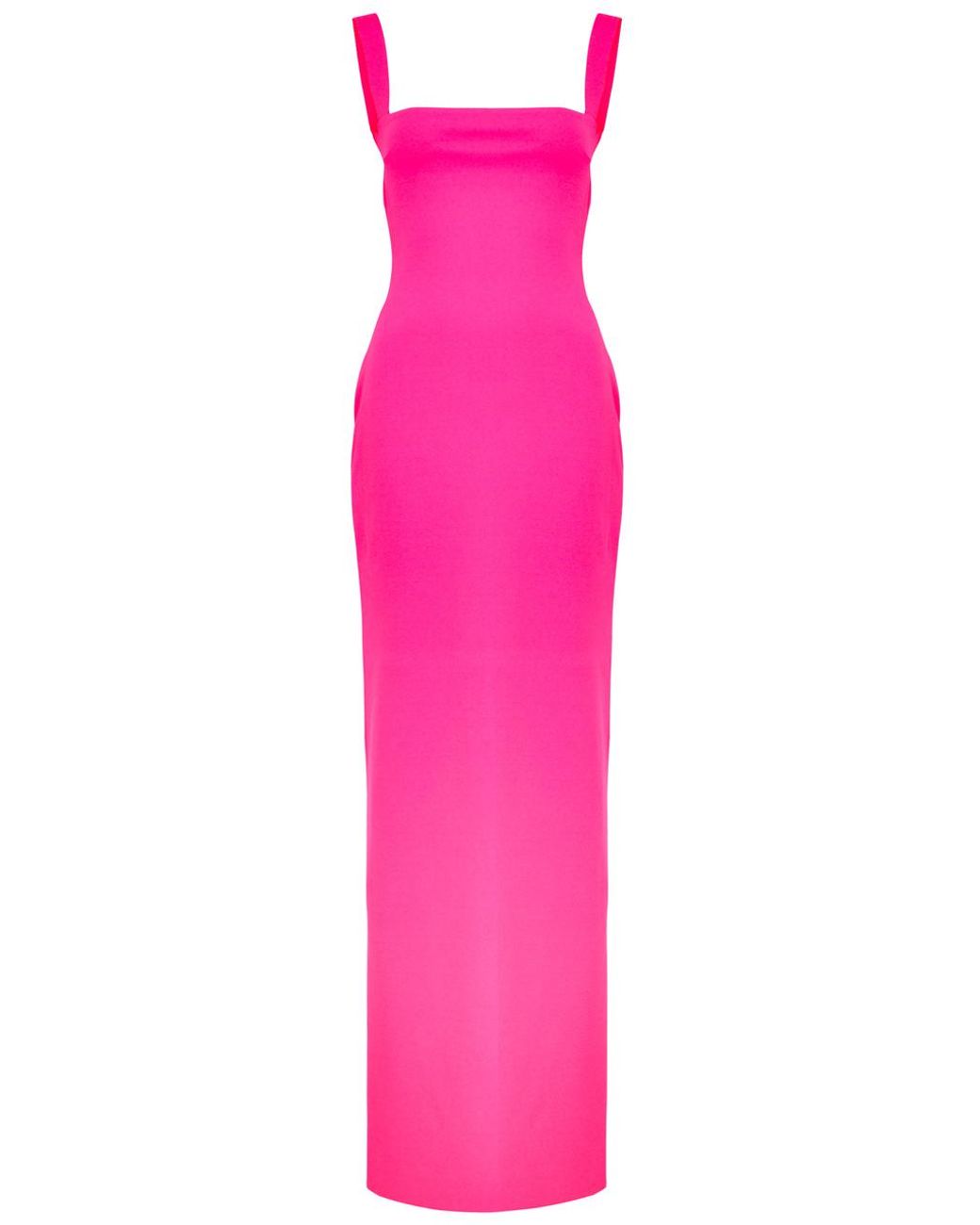 Solace London Joni Crepe Maxi Dress in Pink | Lyst