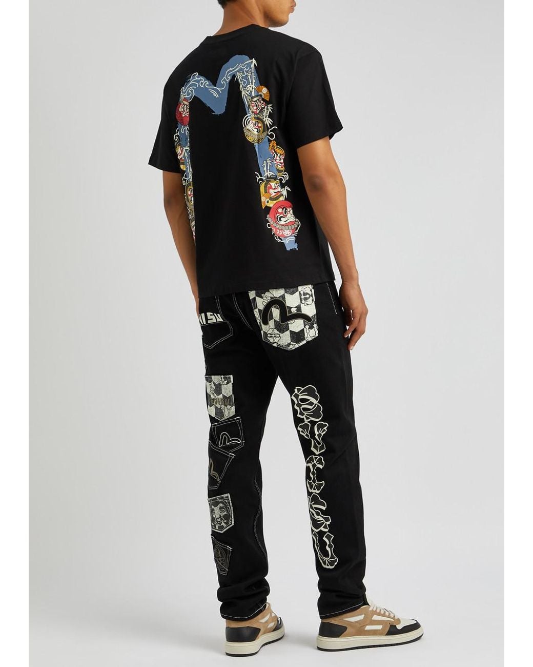 Evisu Jeans Purple Logo