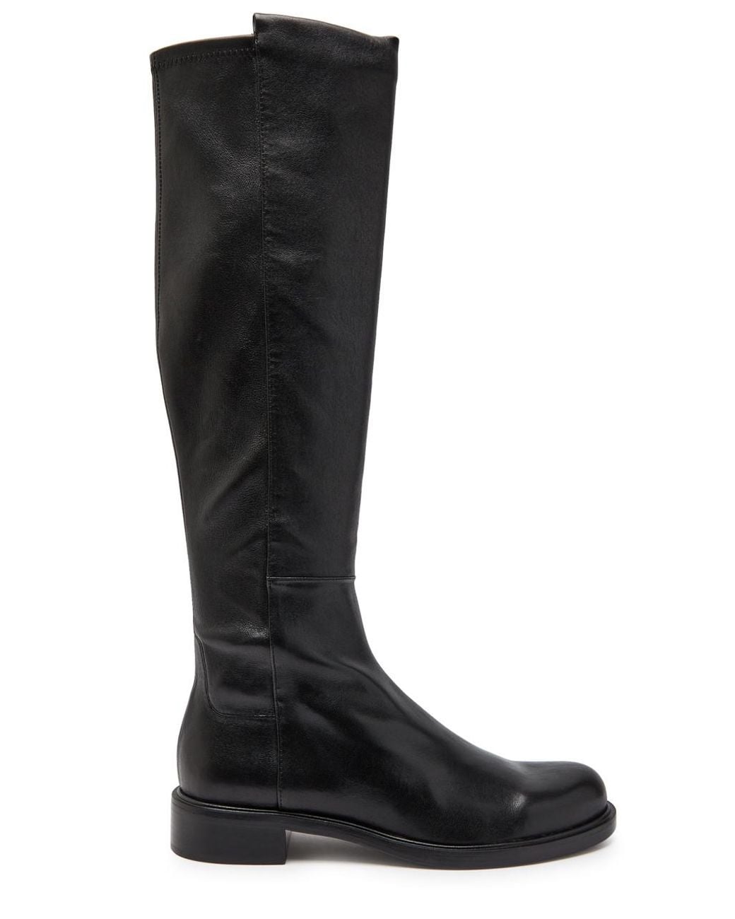 Stuart Weitzman 5050 Gisele Leather Knee-High Boots in Black | Lyst UK