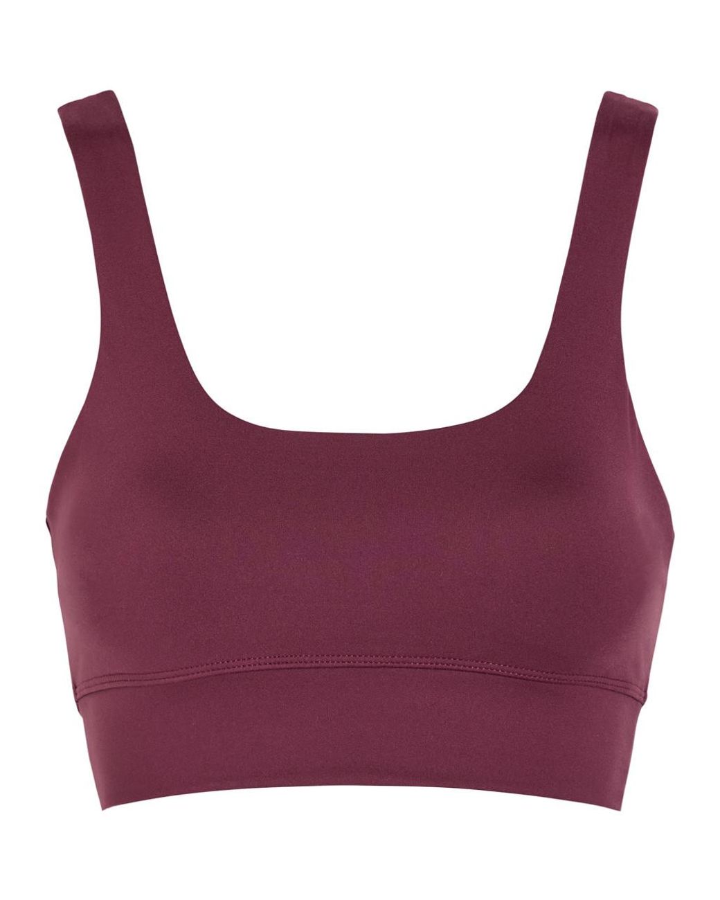 Varley Freesoft Cori Stretch-Jersey Sports Bra Top in Purple | Lyst