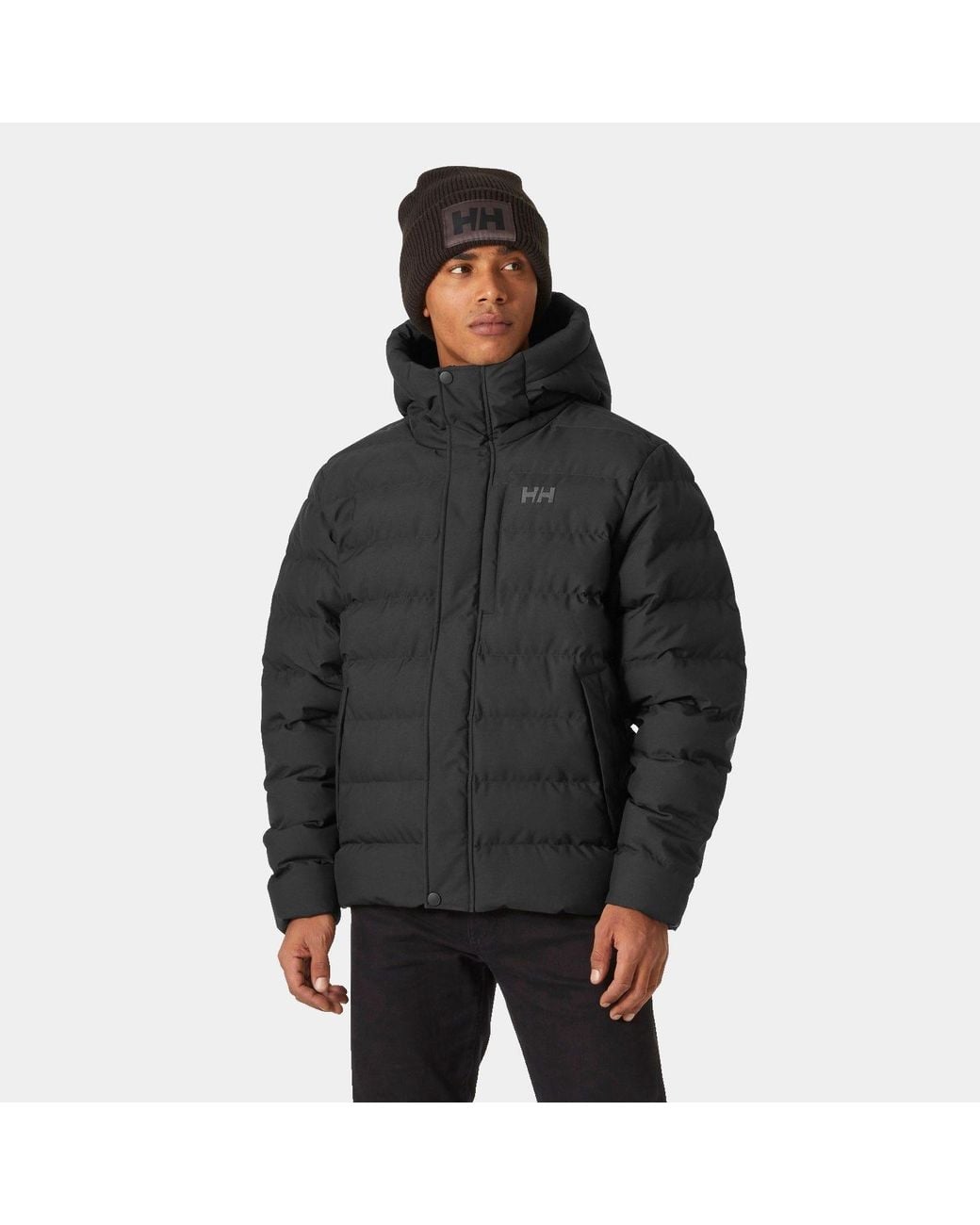 Helly Hansen Alby Puffy Jacket in Black for Men | Lyst