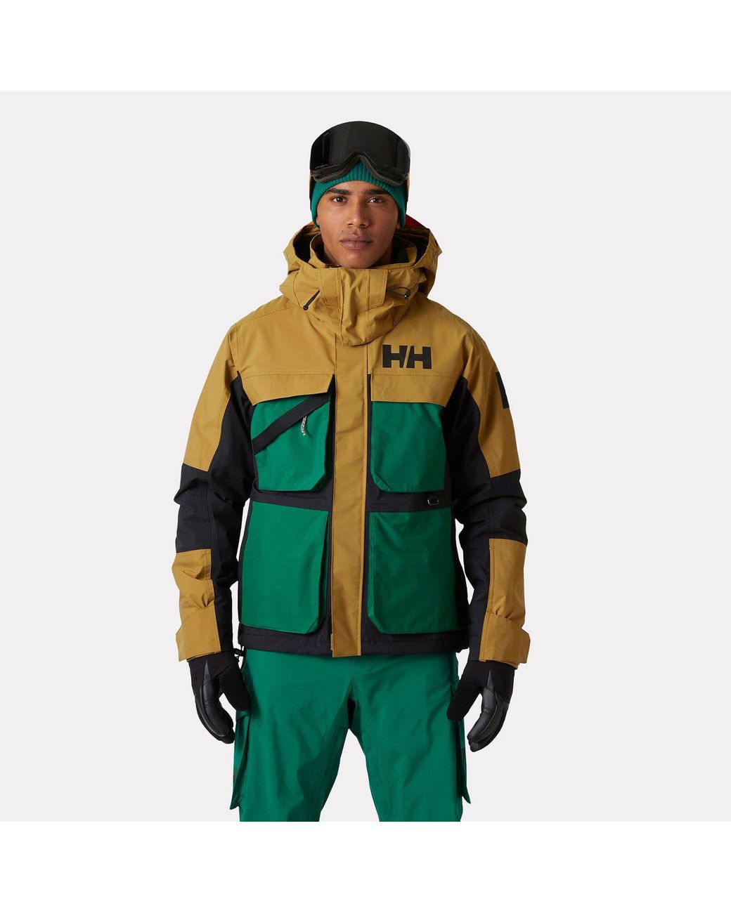 Helly Hansen Ullr D Heritage Short Ski Jacket in Green | Lyst